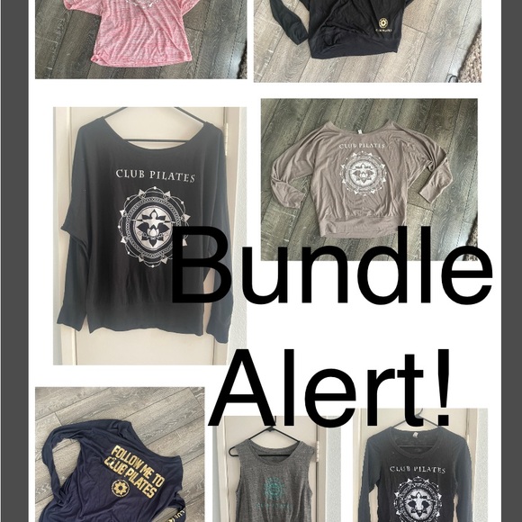 Club Pilates | Tops | Bundle Alert Club Pilates Retail Sizes M L Xl ...